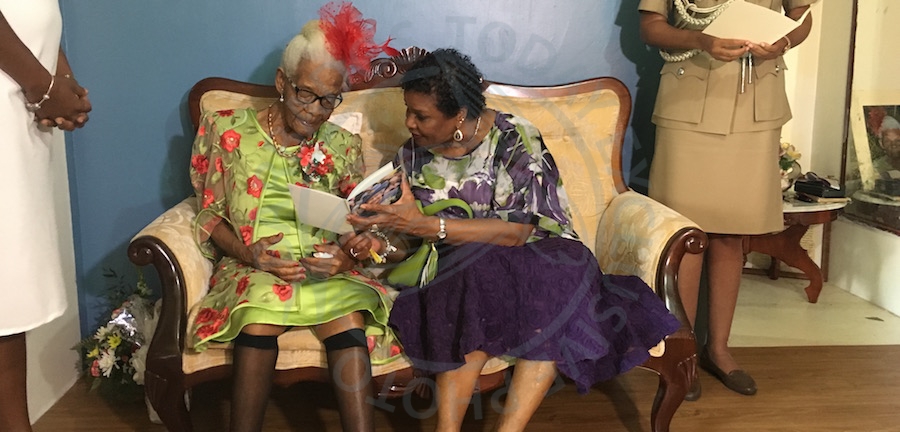 Ma Carmen reaches 100 - Barbados Today