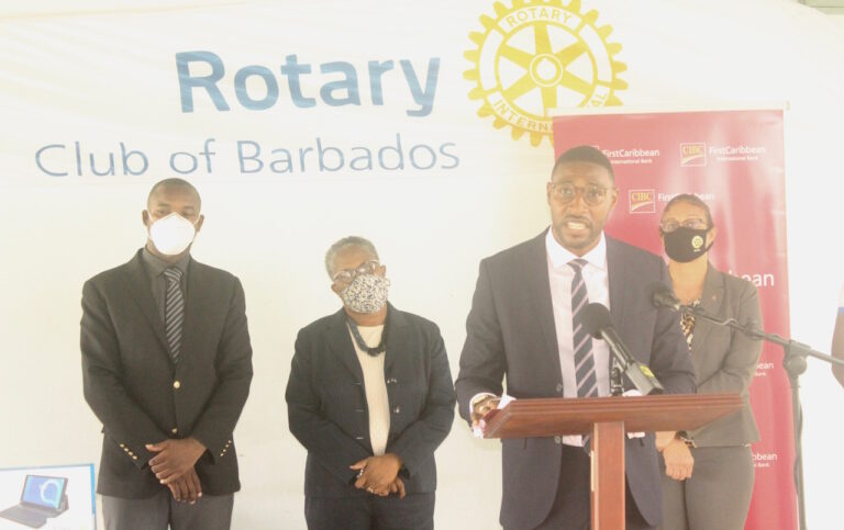 Rotary Club, FirstCaribbean Bank donate 20 - Barbados Today