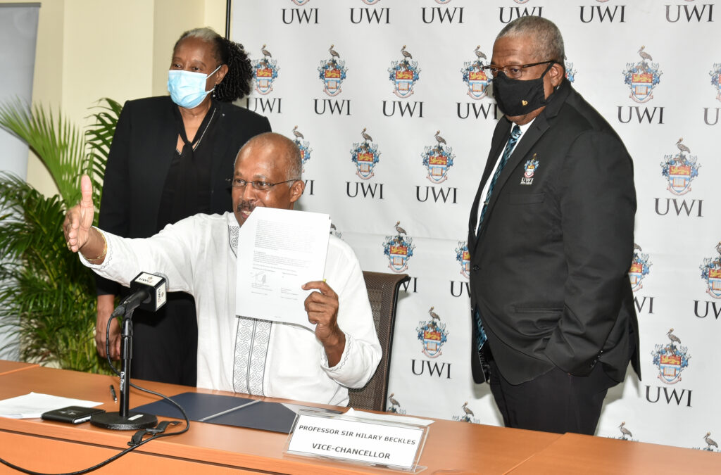 UWI, OSF sign landmark agreement - Barbados Today