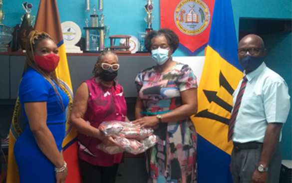 Schools receive masks from foundation - Barbados Today