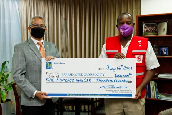Red Cross receives aid for families - Barbados Today