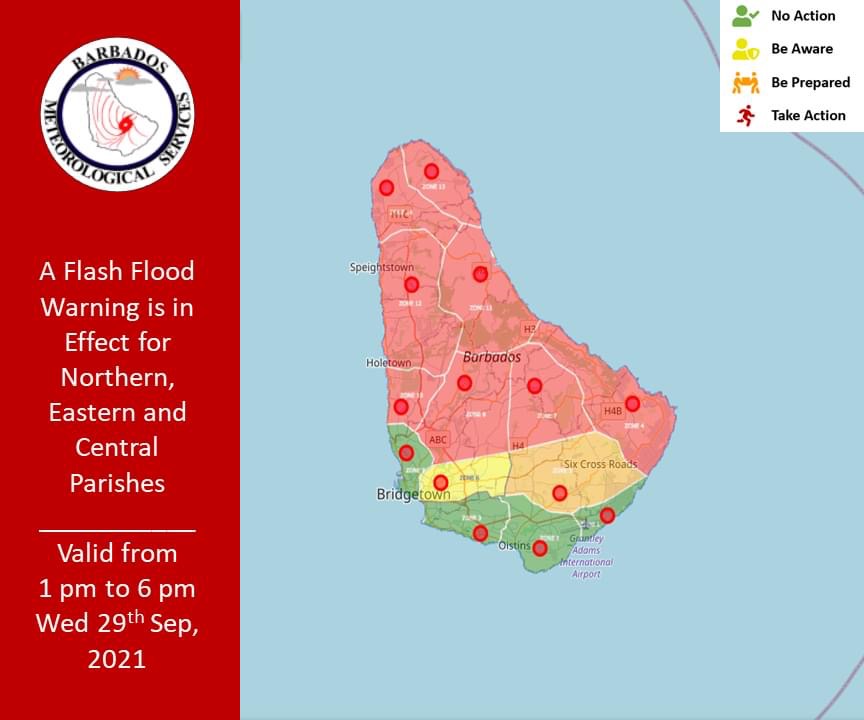 Flash-Flood Warning in effect for Northern, Eastern and Central ...