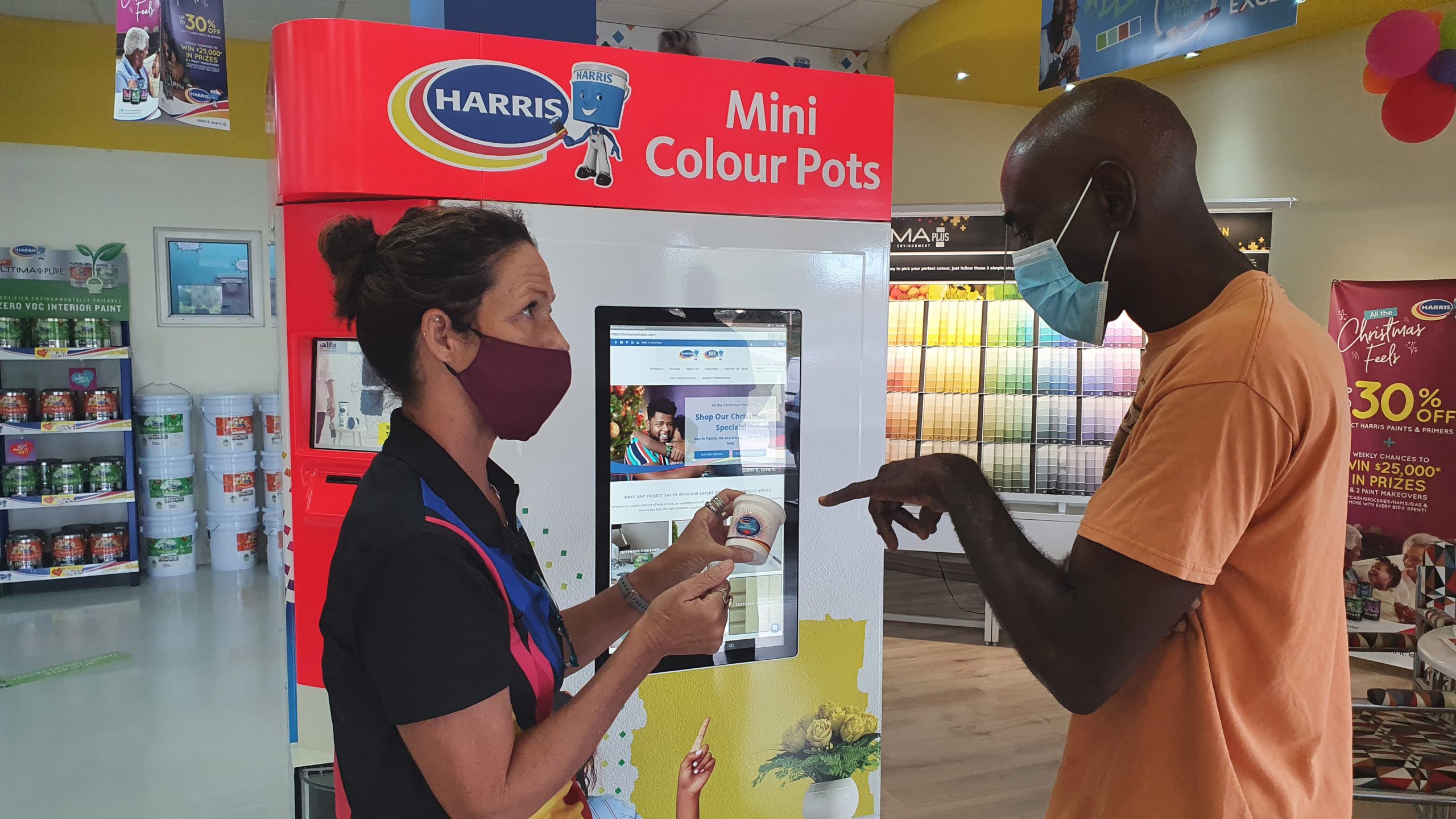 Bajans welcome Harris’ new mini colour pots - Barbados Today