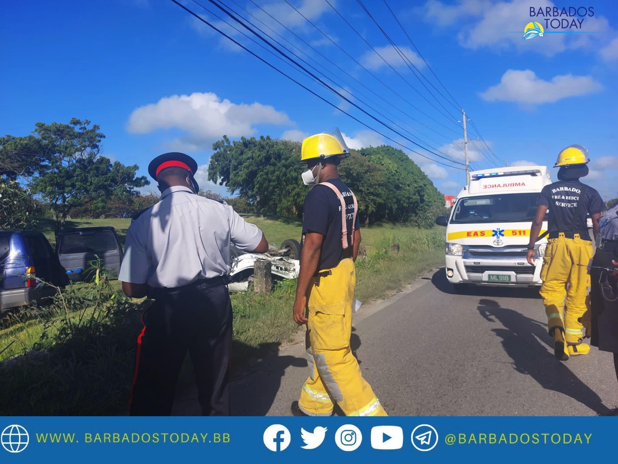 One injured in accident at Arch Hall - Barbados Today