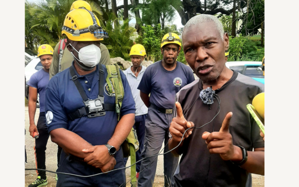 Fire officers get training for cave rescues - Barbados Today
