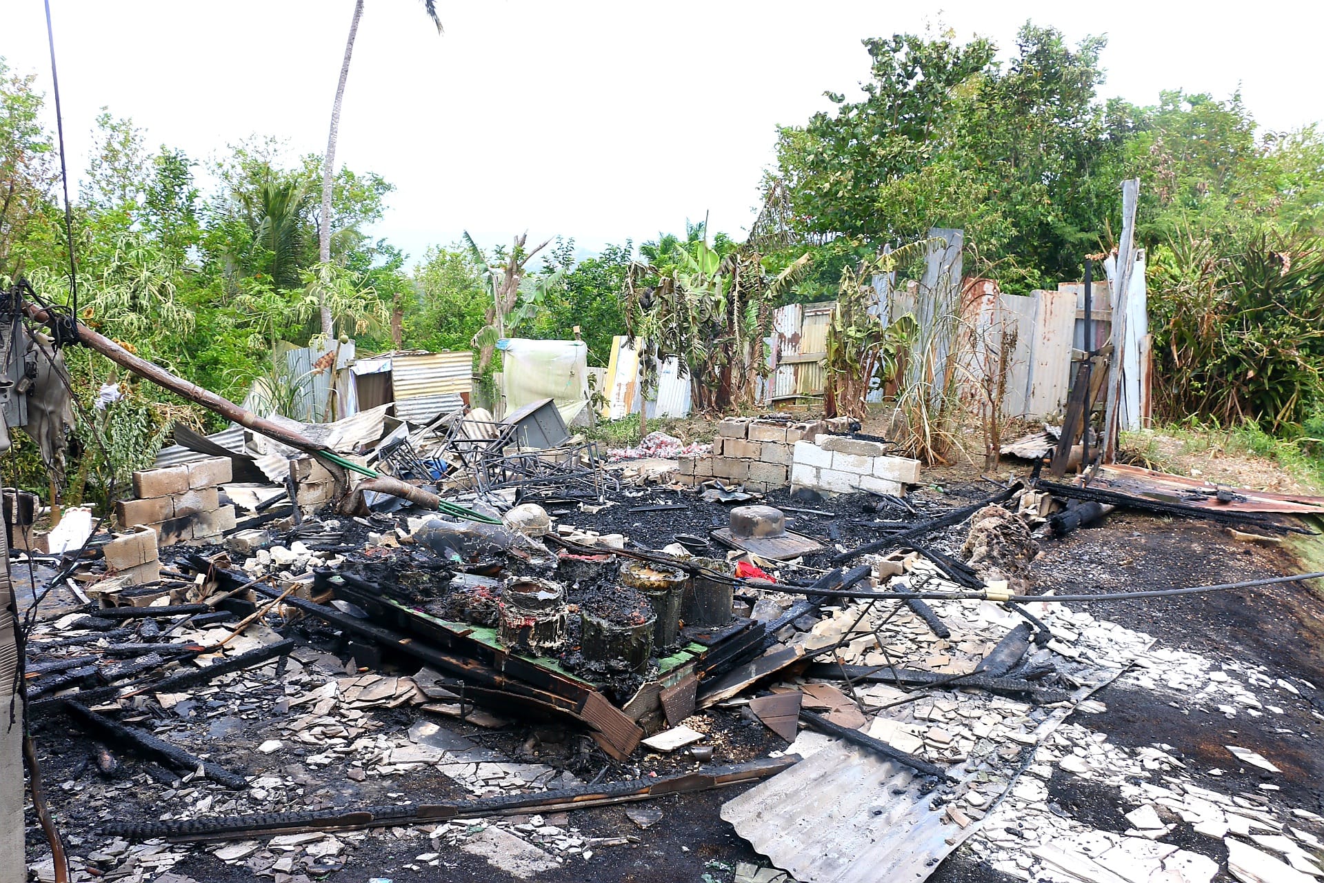 Fire destroys house at White Hill - Barbados Today