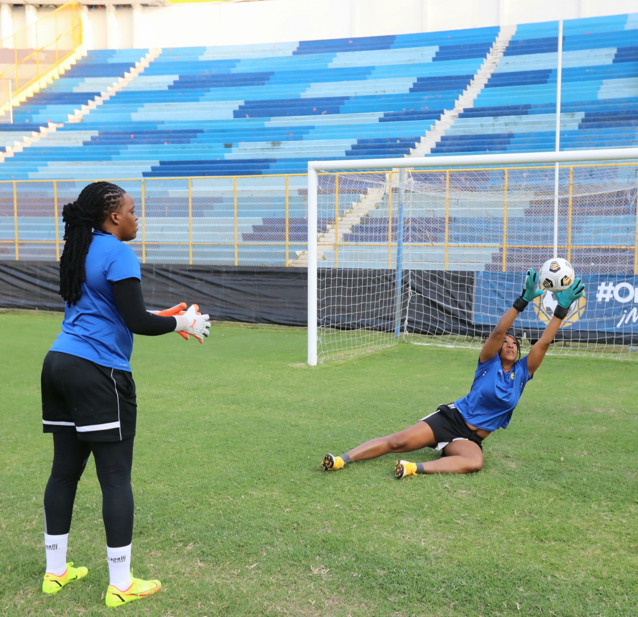 Barbados women's football team to play against El Salvador today ...