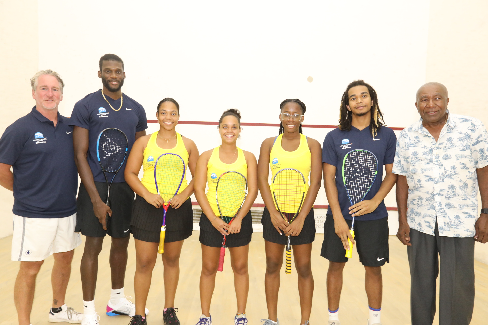 Squash team looking to do well at Games - Barbados Today