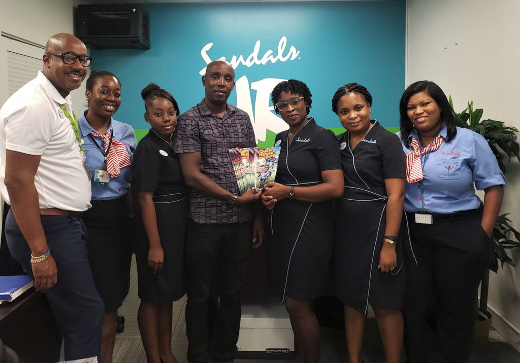 Sandals Barbados partners with author to launch debut book - Barbados Today