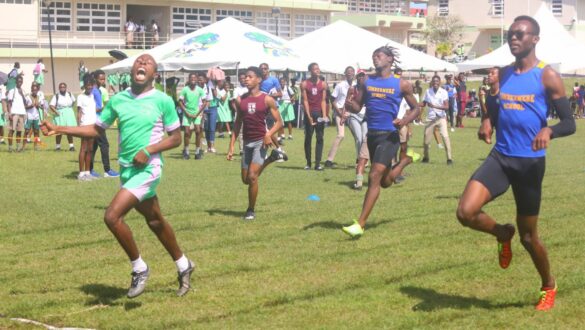 Records tumble at Leacock’s meet - Barbados Today