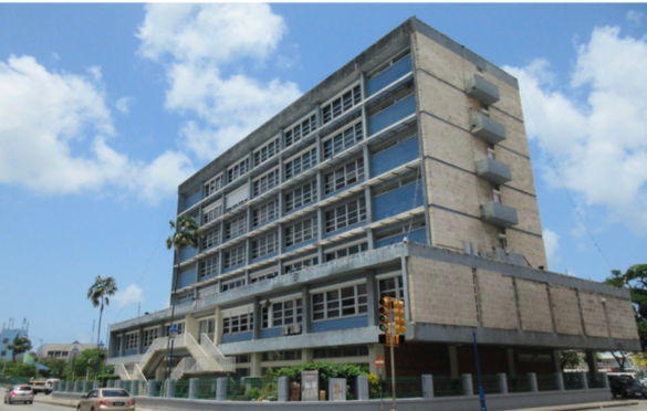 Preparatory works for the redevelopment of the treasury building ...