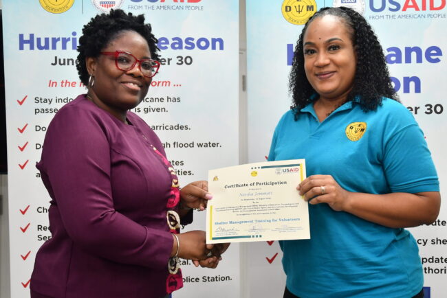 Emergency volunteers get training - Barbados Today