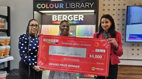 Carter a Berger winner - Barbados Today