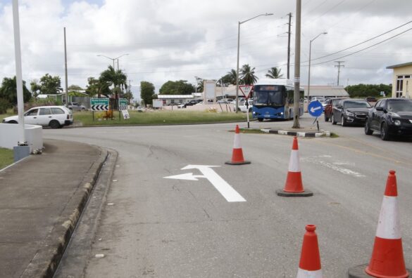 Changes to the Wynter Crawford (Six Roads) roundabout - Barbados Today