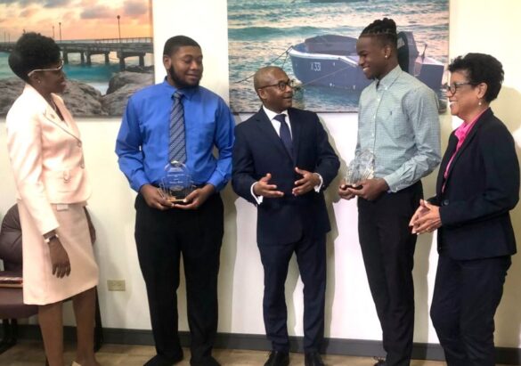 Former SJPI students win Minister’s Maritime Award - Barbados Today