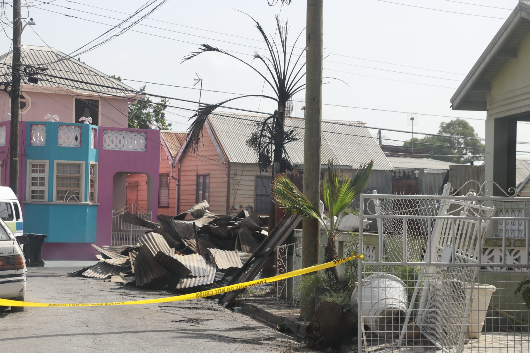 Update: House fire at Wellington Street, St Michael - Barbados Today