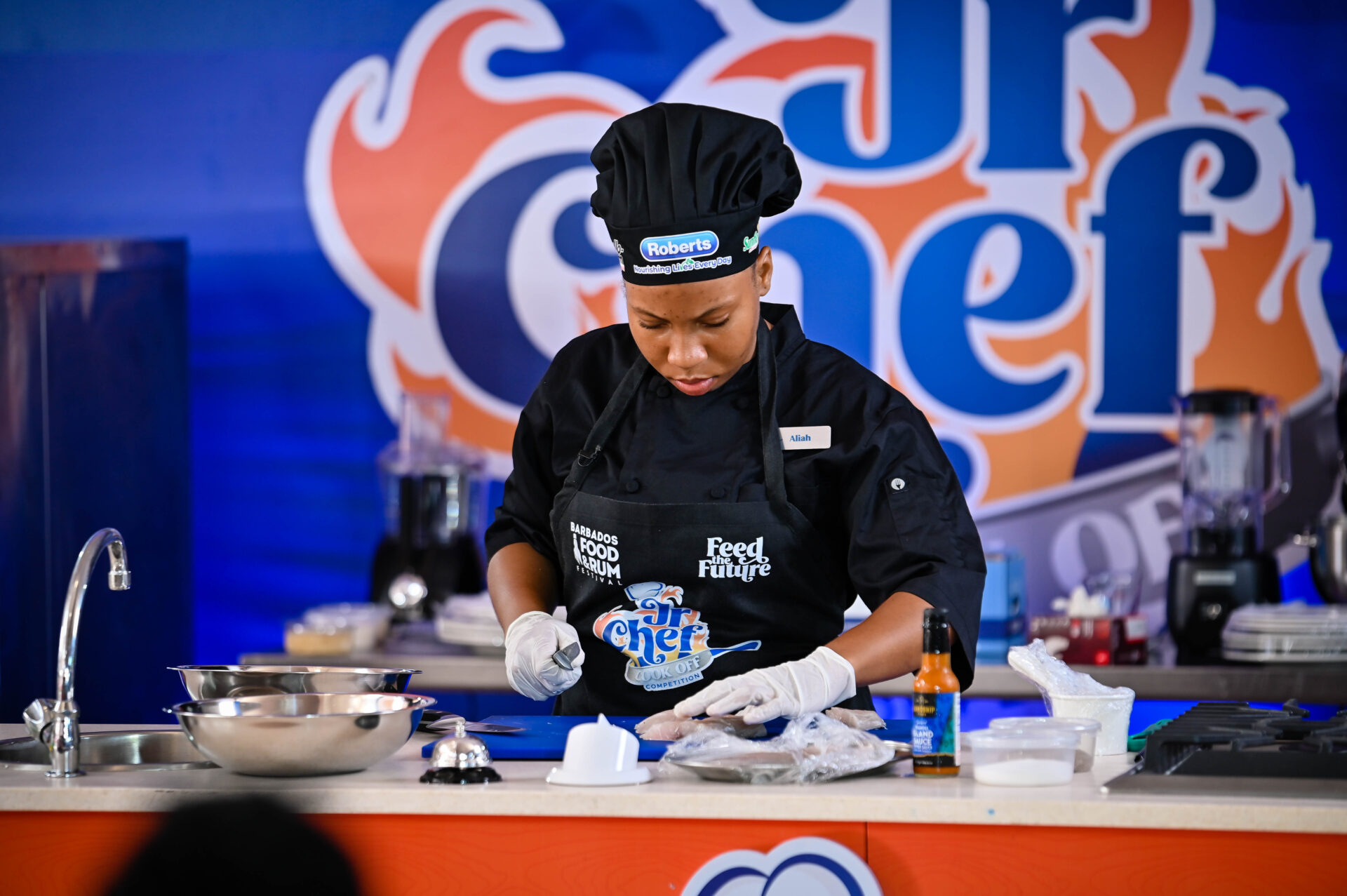 Omari becomes junior chef champion after tight battle - Barbados Today