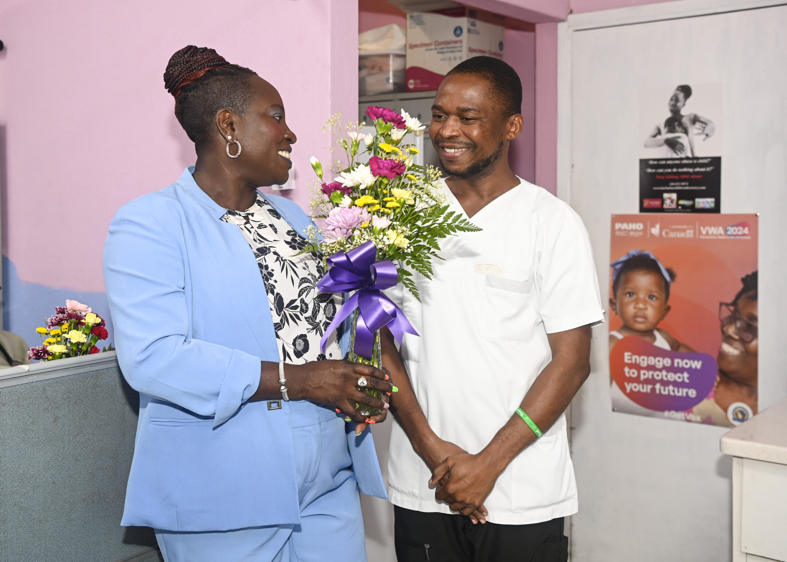 CIBC execs give nurses surprise treat - Barbados Today