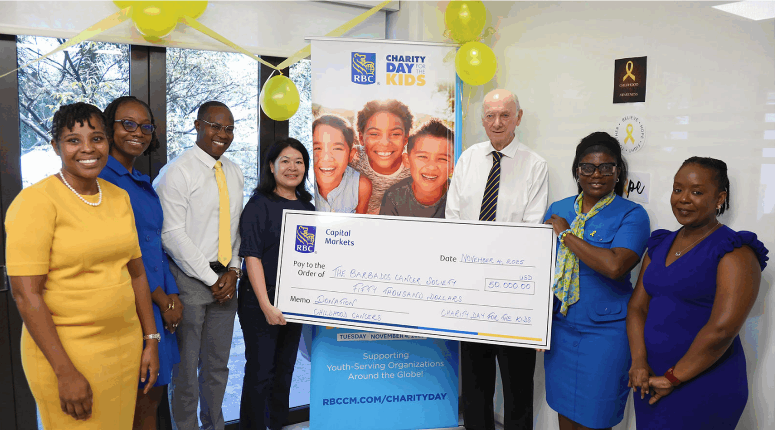 RBC Capital Markets donates towards treatment of childhood cancers ...