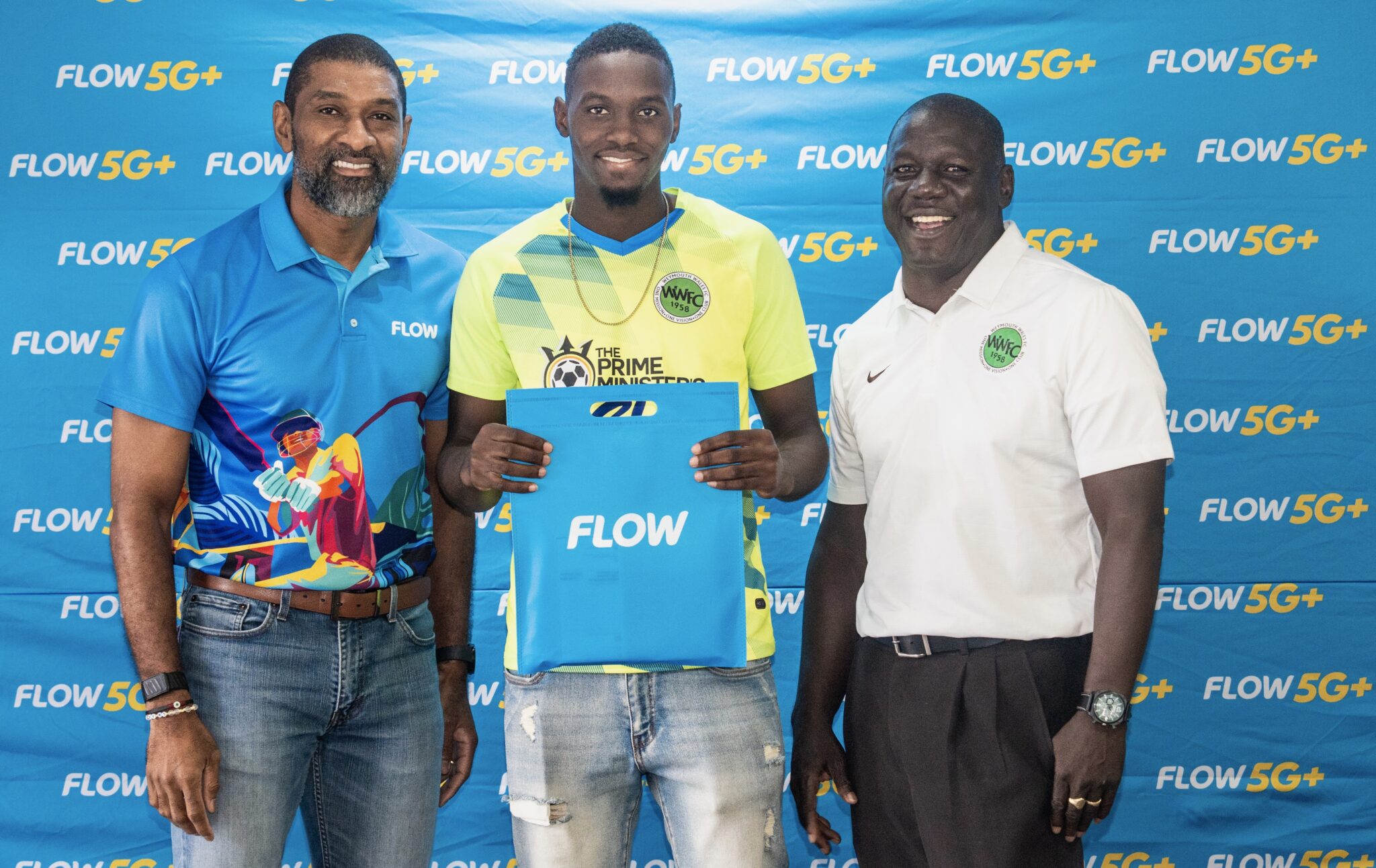 PM Cup players get major prizes during Flow visit - Barbados Today