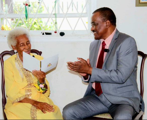 Great Barbadian journalist’s last surviving child, is 100 - Barbados Today