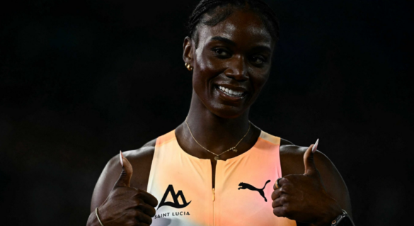 Alfred beats Jefferson-Wooden in Diamond League opener - Barbados Today